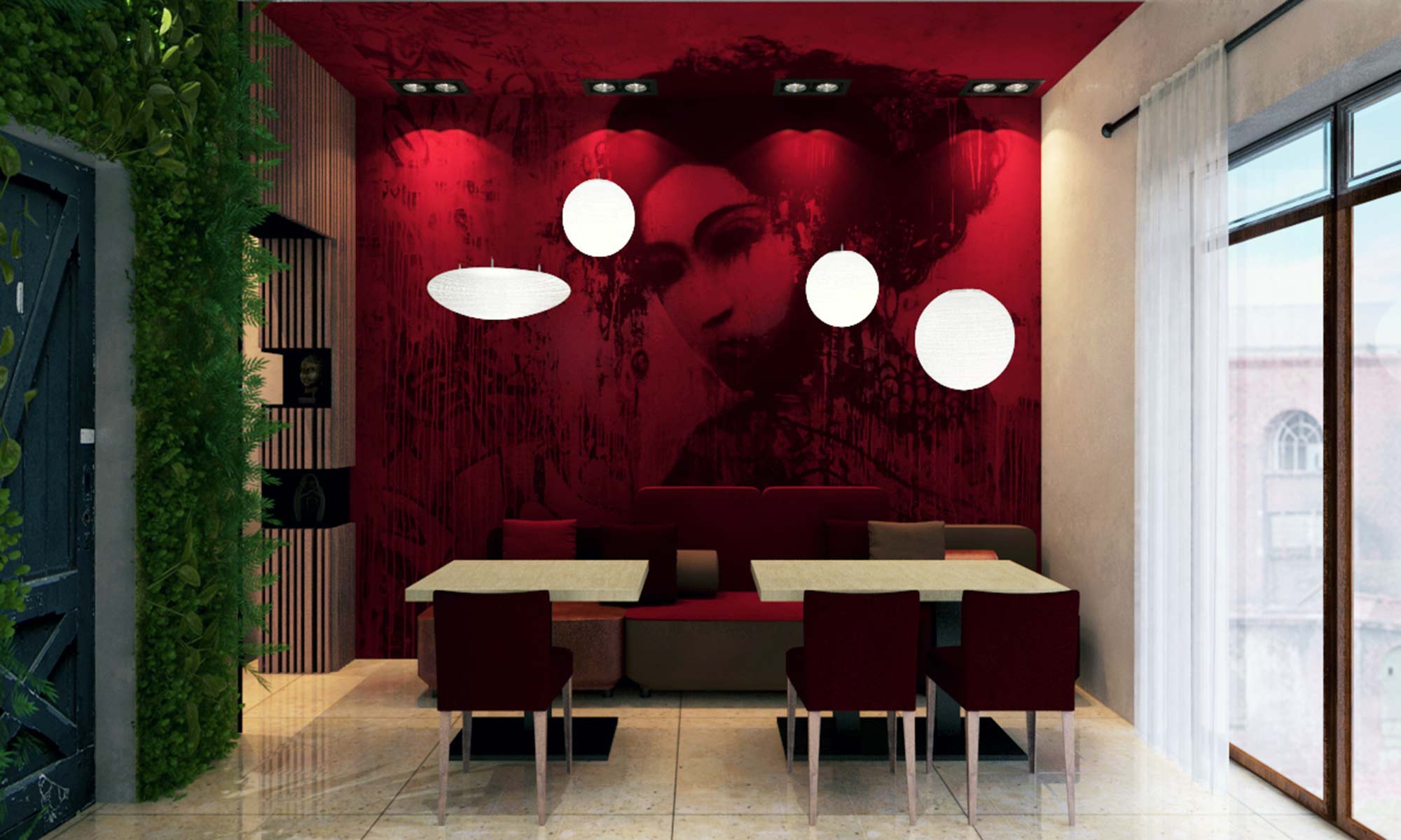 restoran-dizajn-beograd | Enterijer 3D